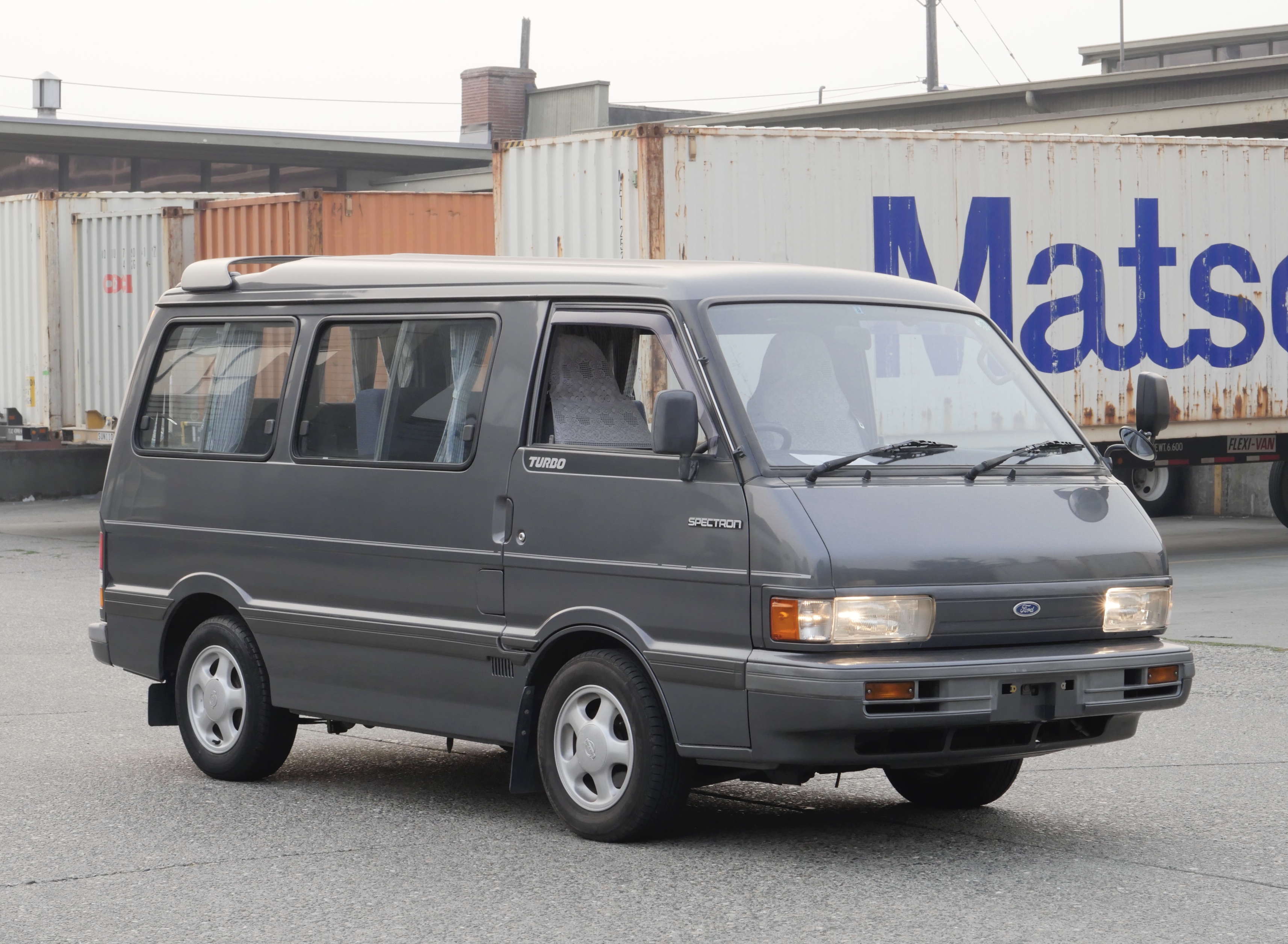 1993 Mazda Bongo / Ford Spectron turbo-diesel van -18k miles ...