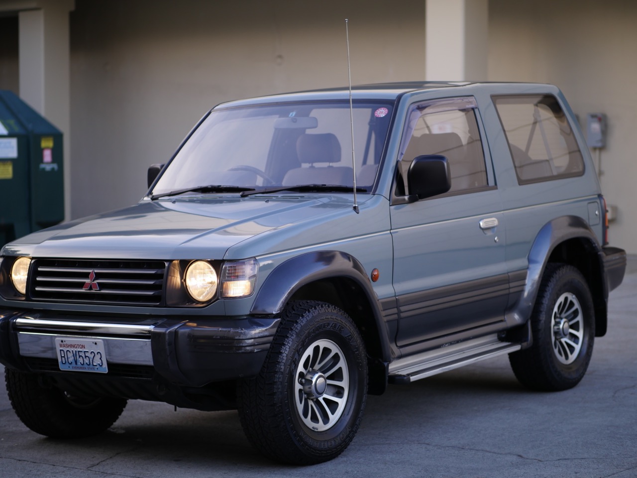 1991 Mitsubishi Pajero SWB diesel - 39k miles | AdamsGarage - SODO-MOTO