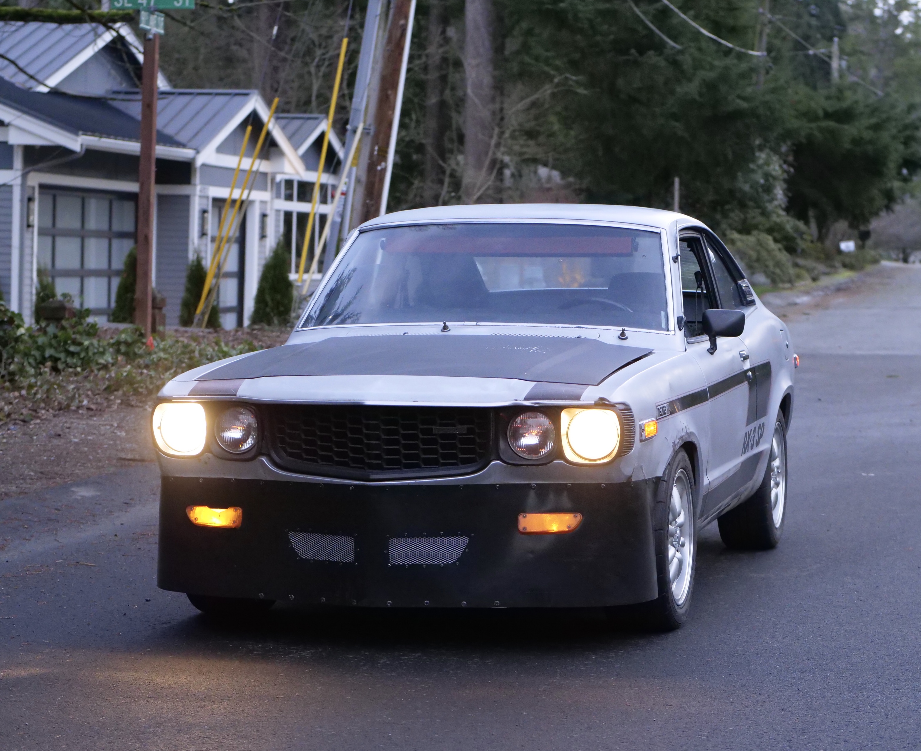 1977 Mazda RX-3 SP Coupe | AdamsGarage - SODO-MOTO