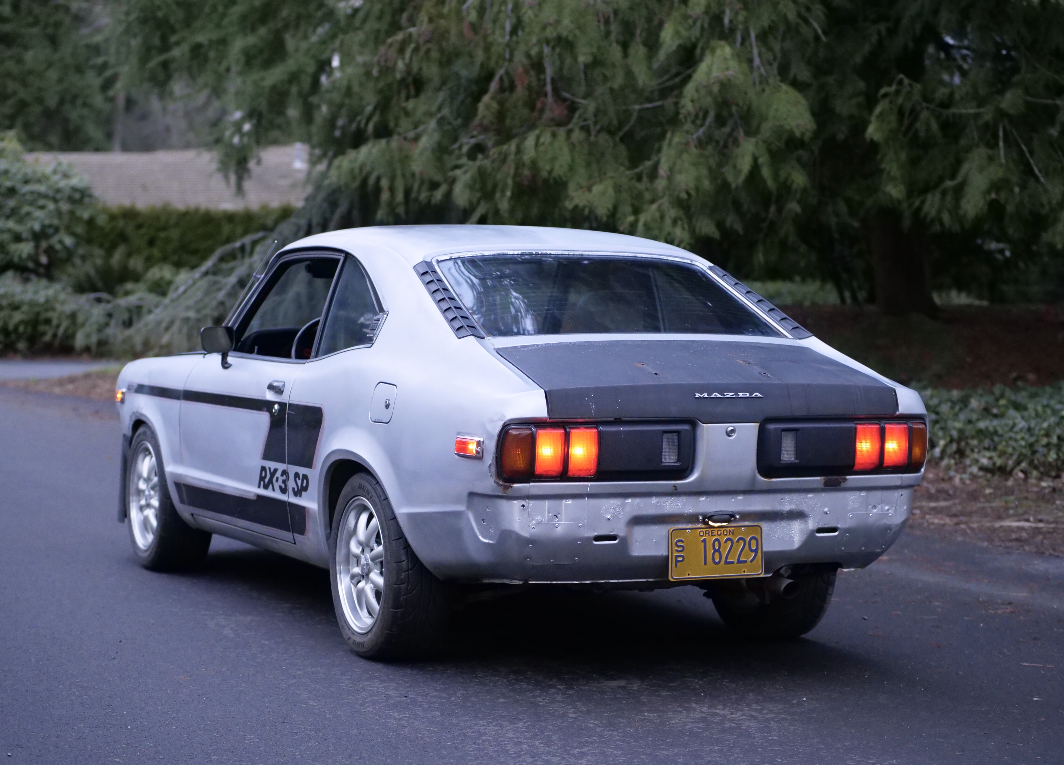 1977 Mazda RX-3 SP Coupe | AdamsGarage - SODO-MOTO