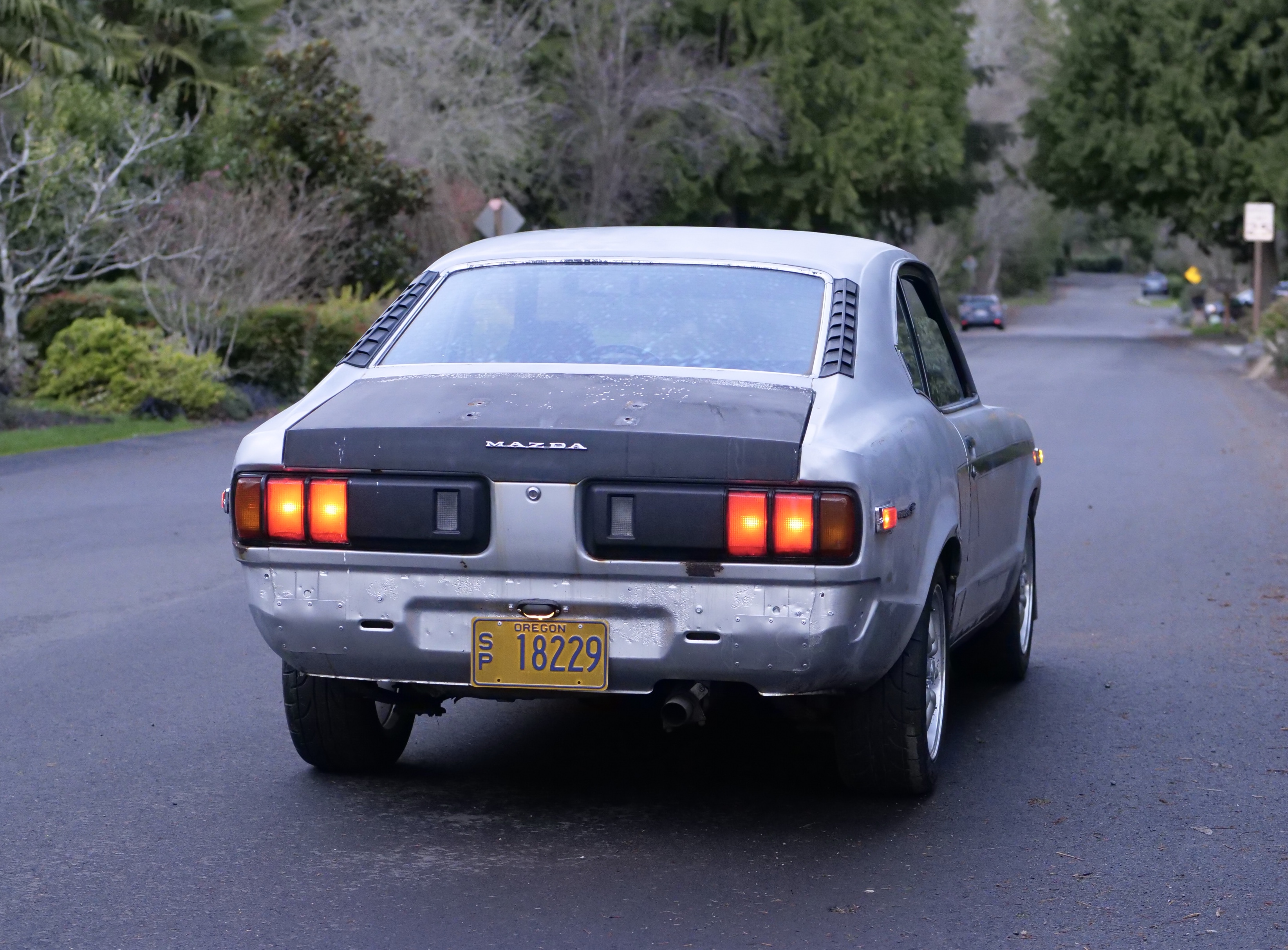 1977 Mazda RX-3 SP Coupe | AdamsGarage - SODO-MOTO