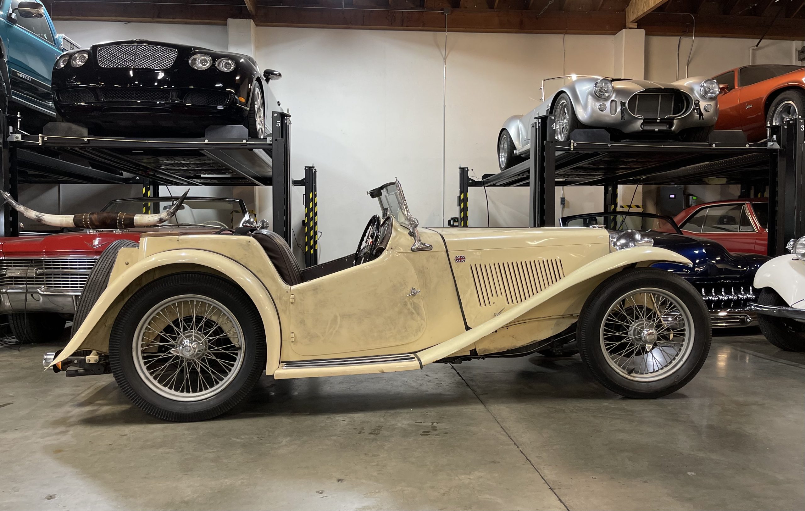 1939 MG TA | AdamsGarage - SODO-MOTO
