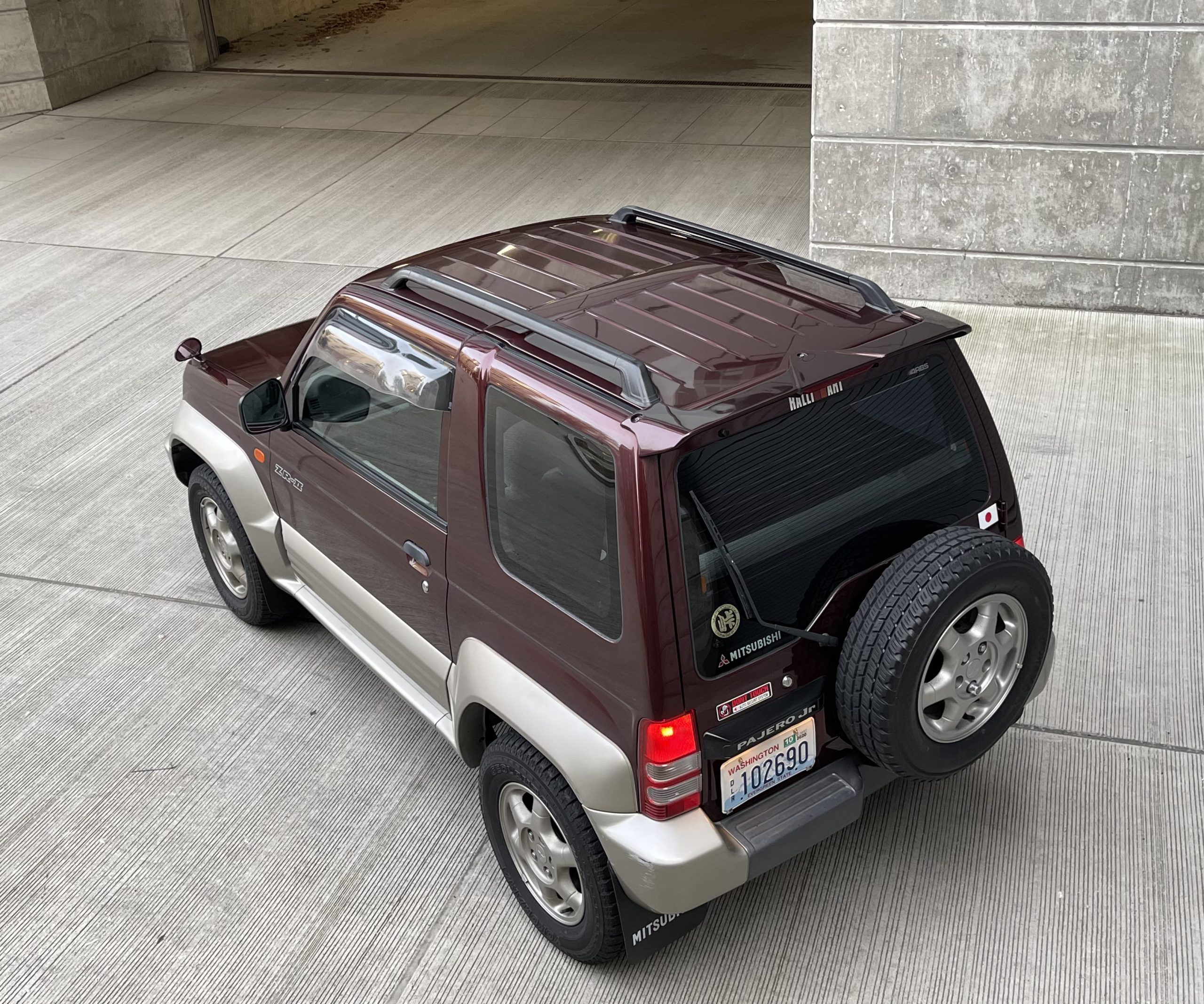1996 Mitsubishi Pajero Jr. w/28k miles | AdamsGarage - SODO-MOTO