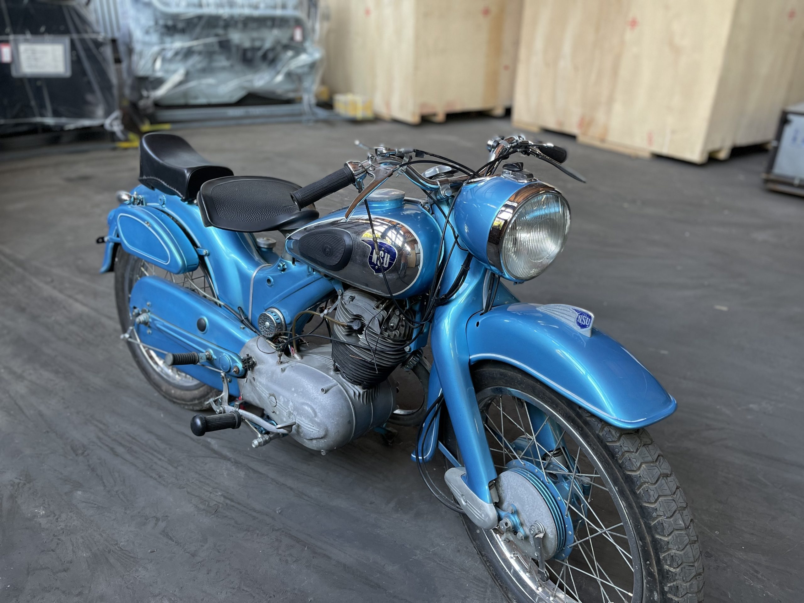 1955 NSU Max 250 | AdamsGarage - SODO-MOTO