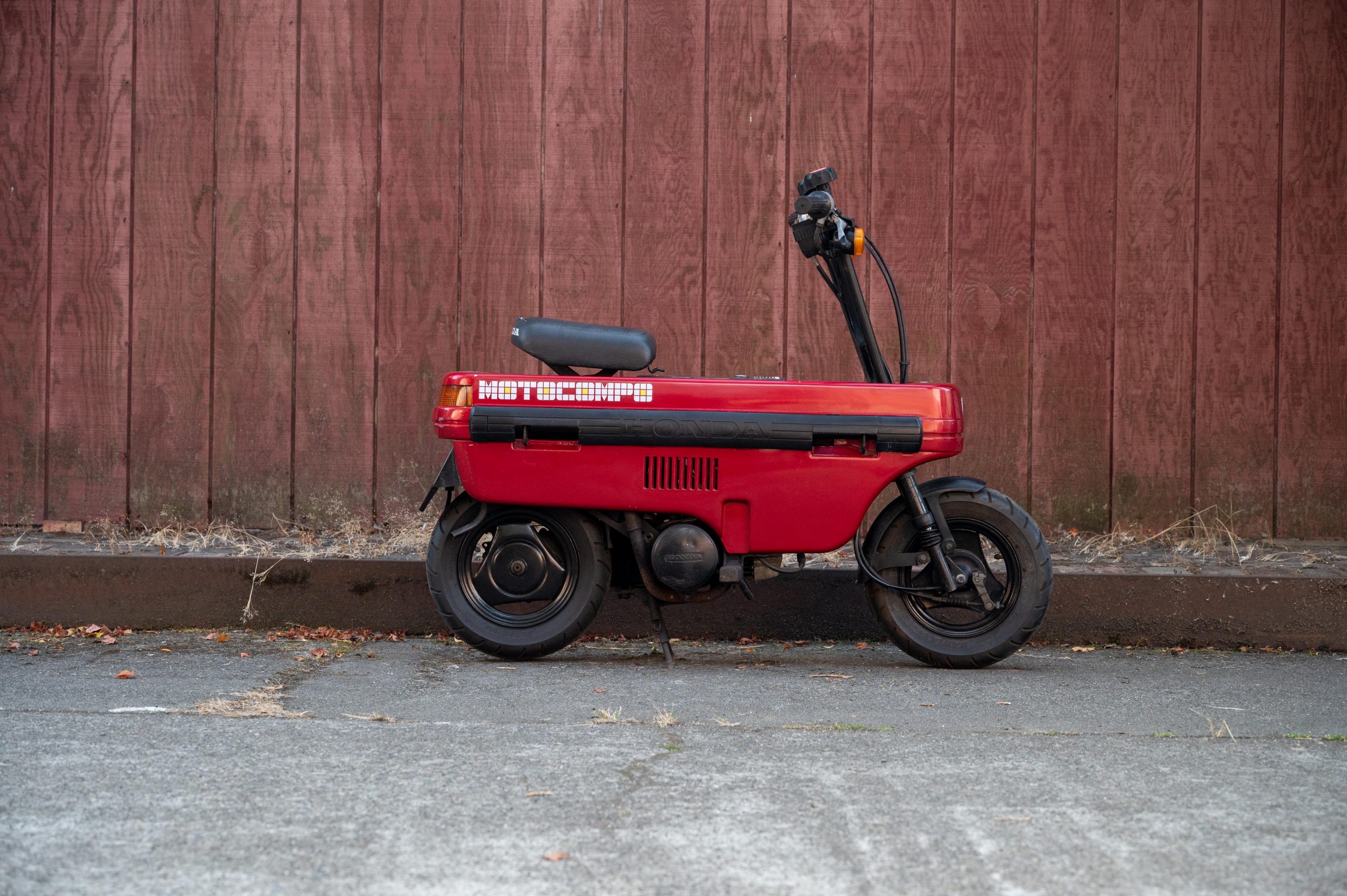 1982 Honda Motocompo - red #1 | AdamsGarage - SODO-MOTO