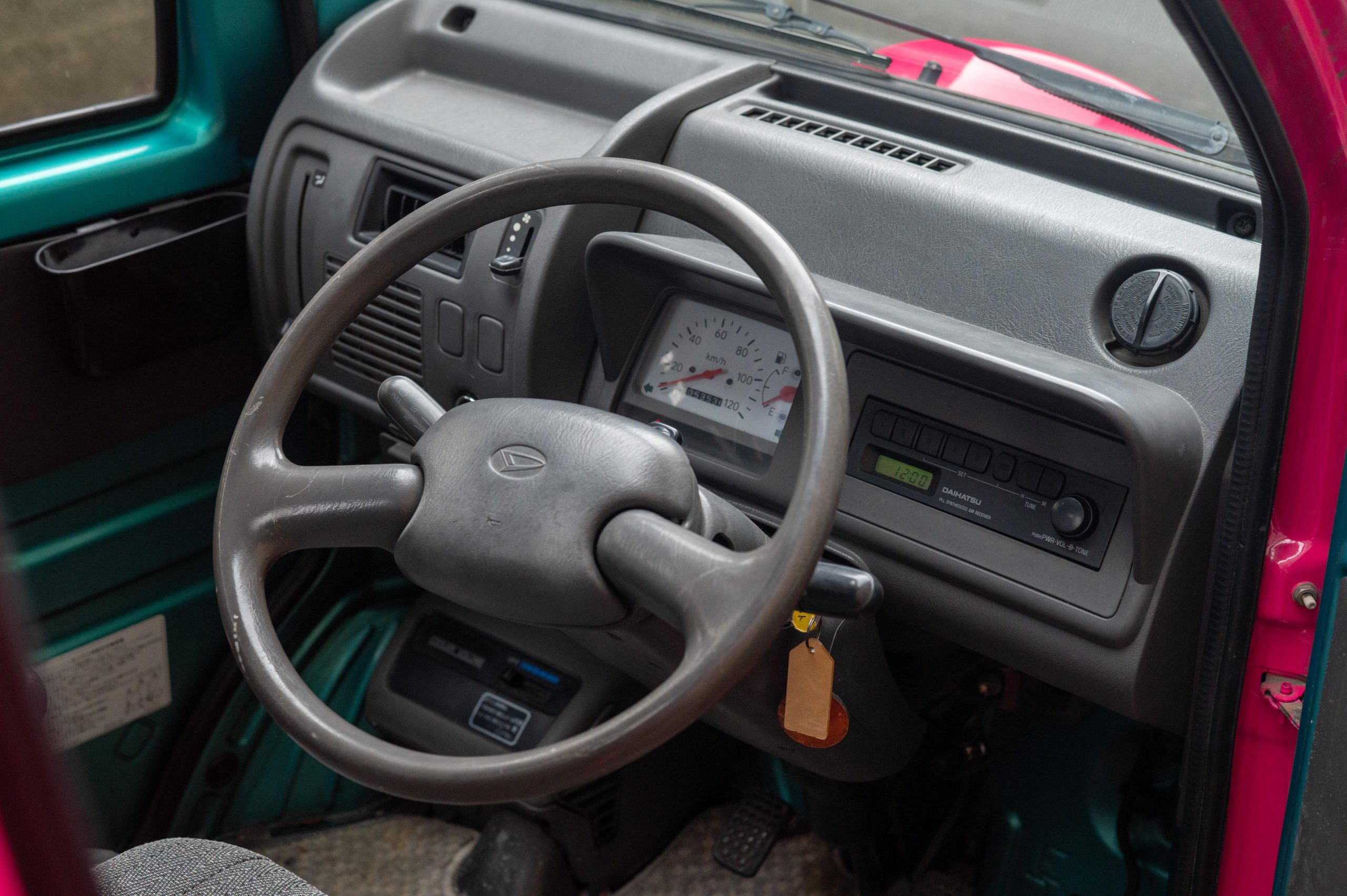 1996 Daihatsu Midget II - fuchsia | AdamsGarage - SODO-MOTO