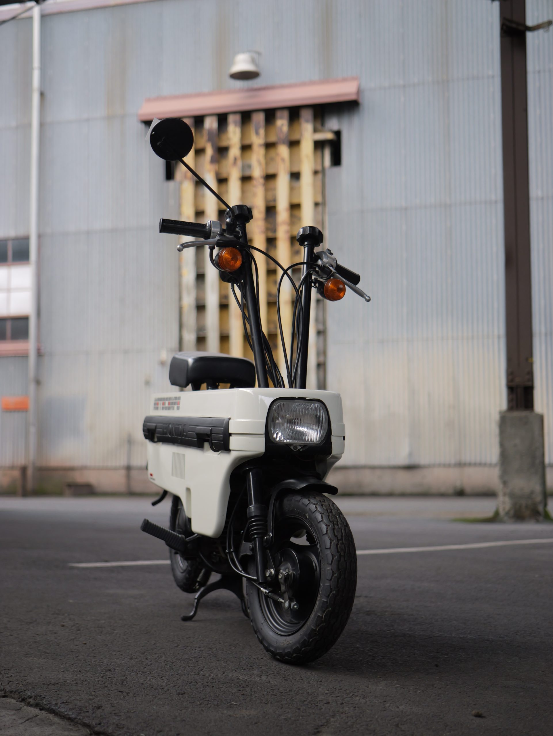 1981 Honda Motocompo - white | AdamsGarage - SODO-MOTO