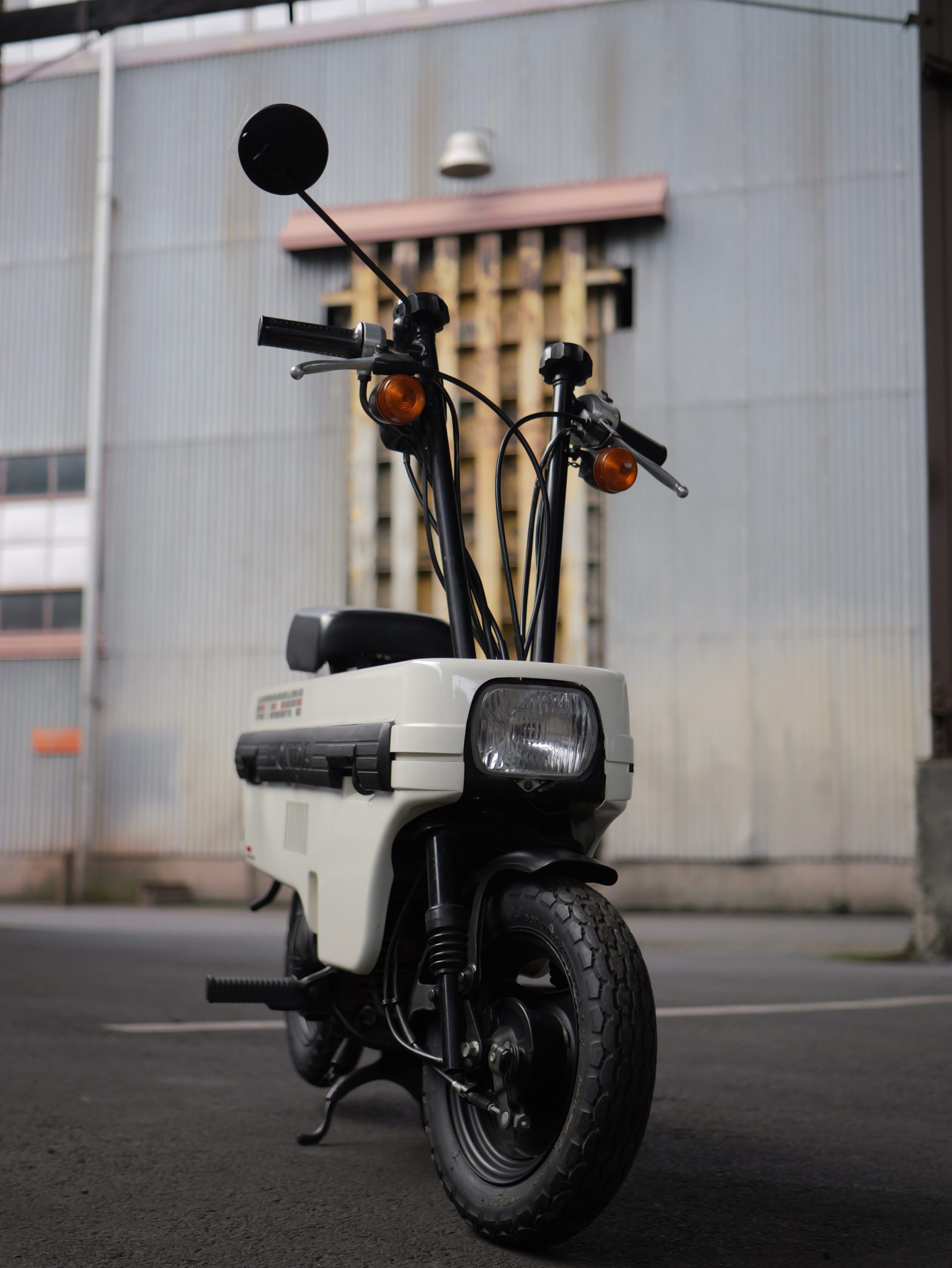 1981 Honda Motocompo - white | AdamsGarage - SODO-MOTO