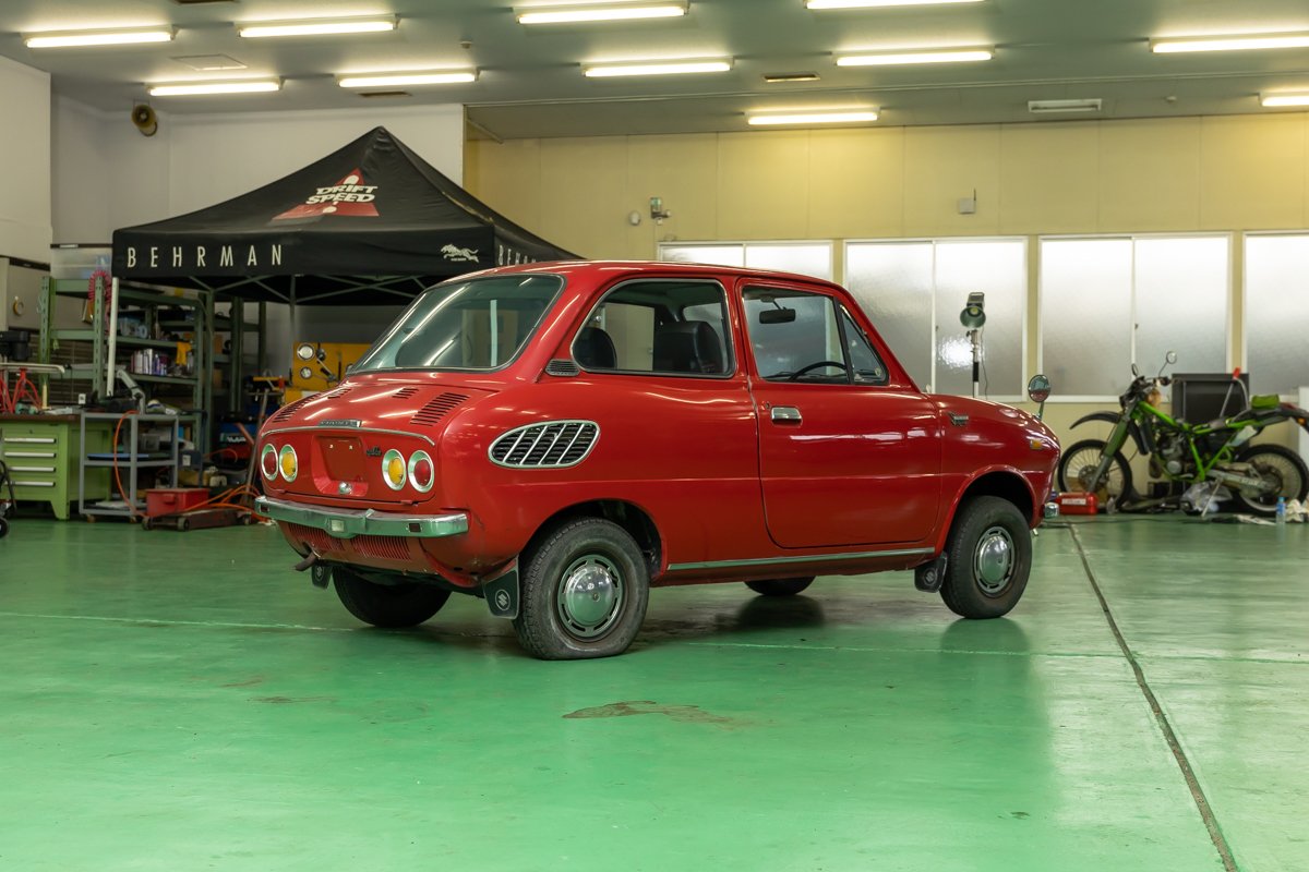 1970 Suzuki Fronte Super Deluxe | AdamsGarage - SODO-MOTO