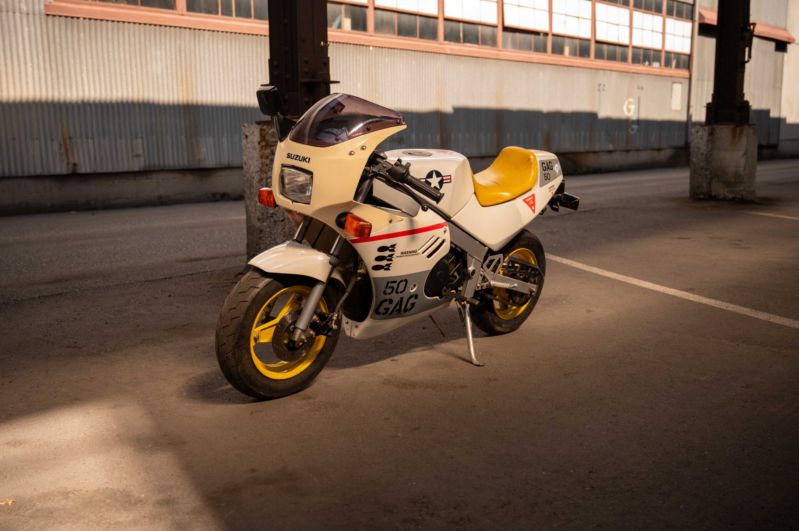 1986 Suzuki RB50 / GAG / GSX-R50 | Bomber Style | AdamsGarage - SODO-MOTO