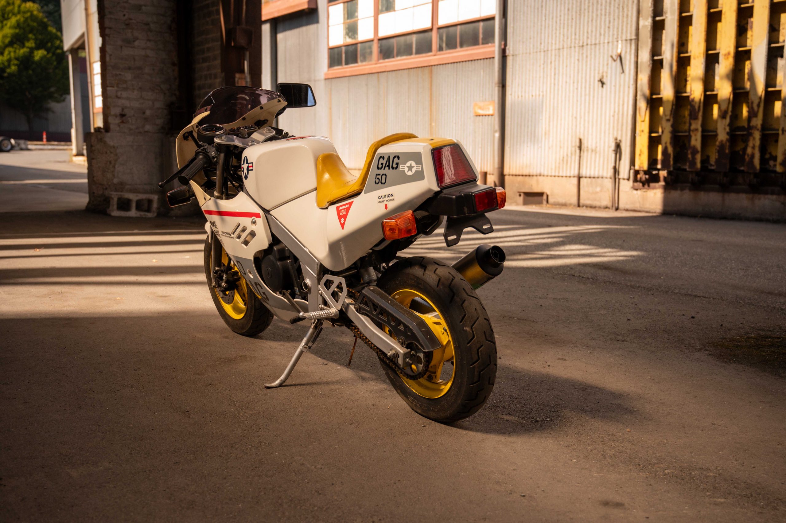 1986 Suzuki RB50 / GAG / GSX-R50 | Bomber Style | AdamsGarage - SODO-MOTO