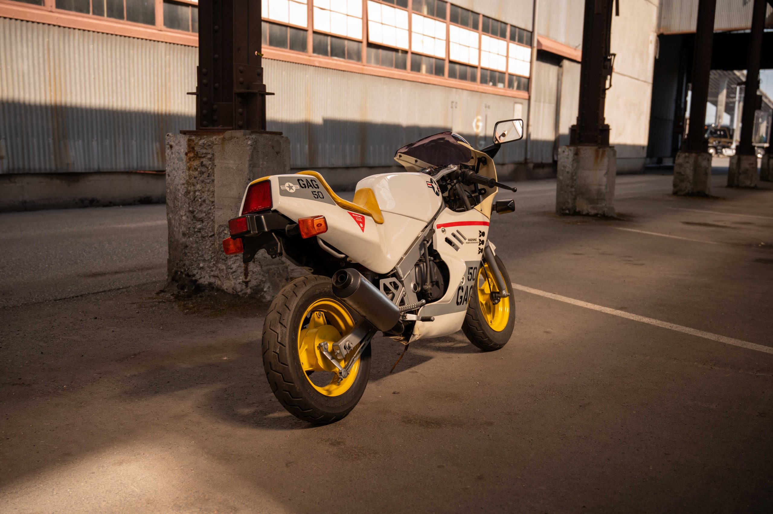 1986 Suzuki RB50 / GAG / GSX-R50 | Bomber Style | AdamsGarage - SODO-MOTO
