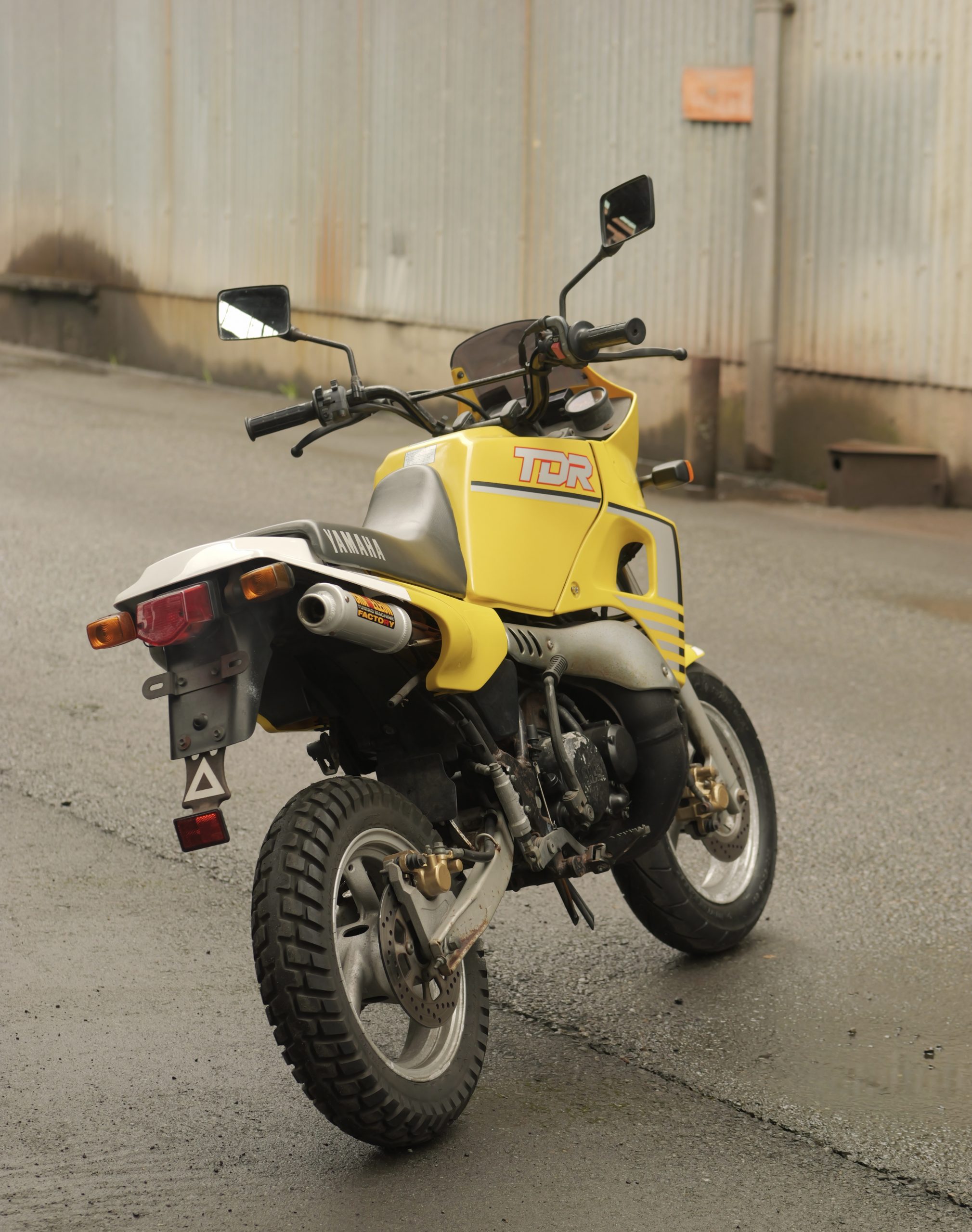 1988 Yamaha TDR80 - yellow | AdamsGarage - SODO-MOTO