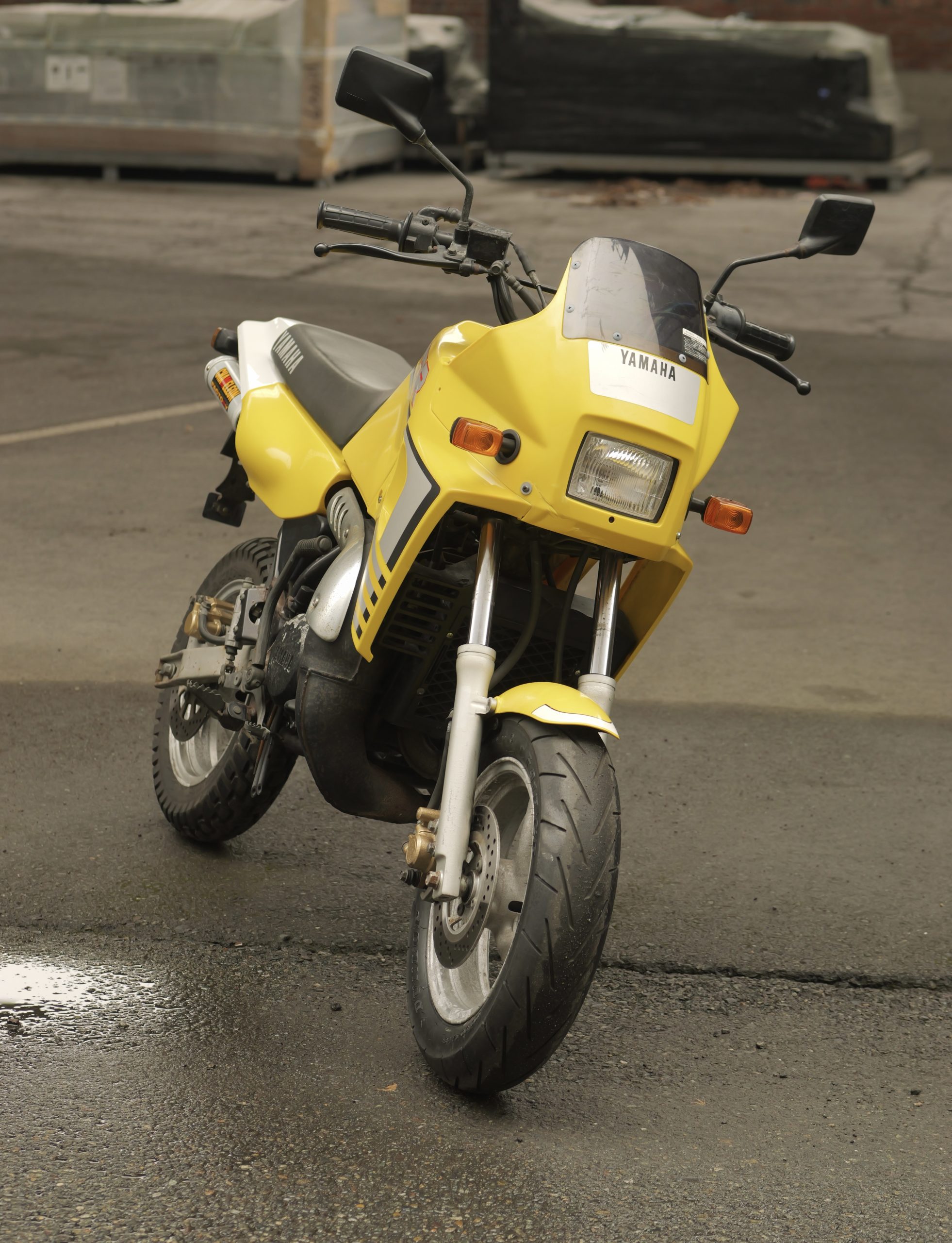 1988 Yamaha TDR80 - yellow | AdamsGarage - SODO-MOTO