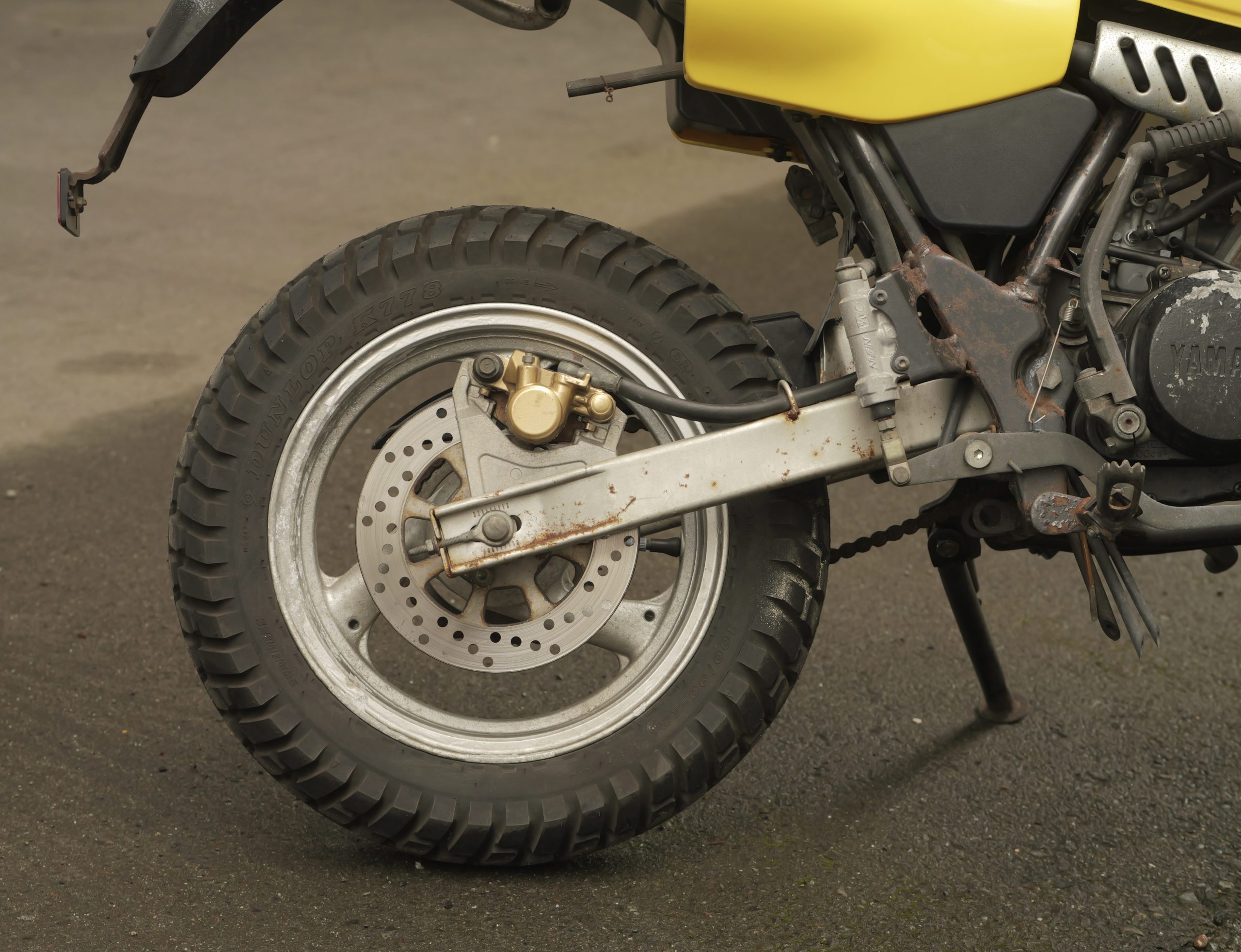 1988 Yamaha TDR80 - yellow | AdamsGarage - SODO-MOTO