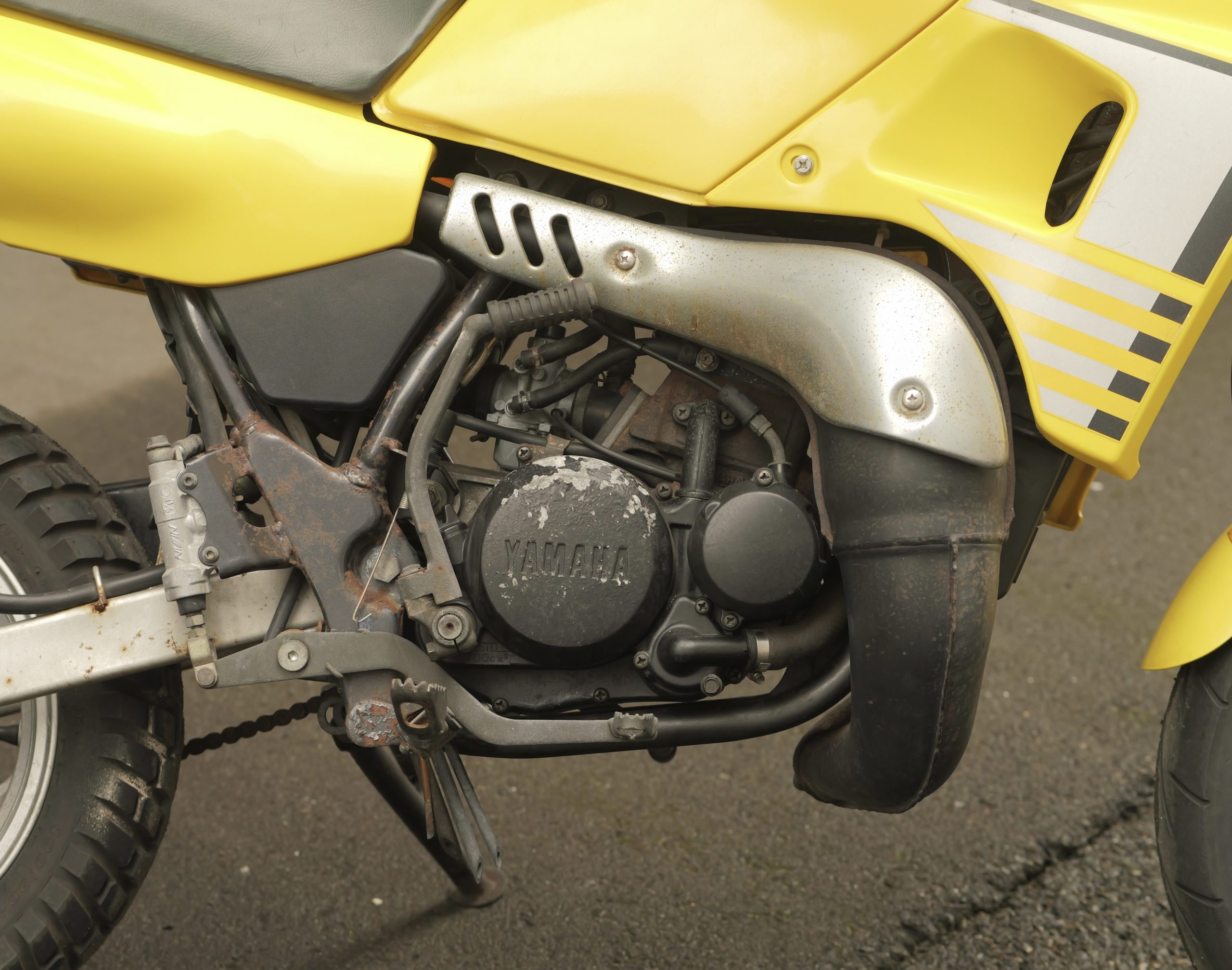 1988 Yamaha TDR80 - yellow | AdamsGarage - SODO-MOTO